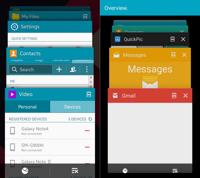 เผยหน้าตา Touchwiz บน Android 5 0 Lollipop ของ Samsung หน้าตาแนว