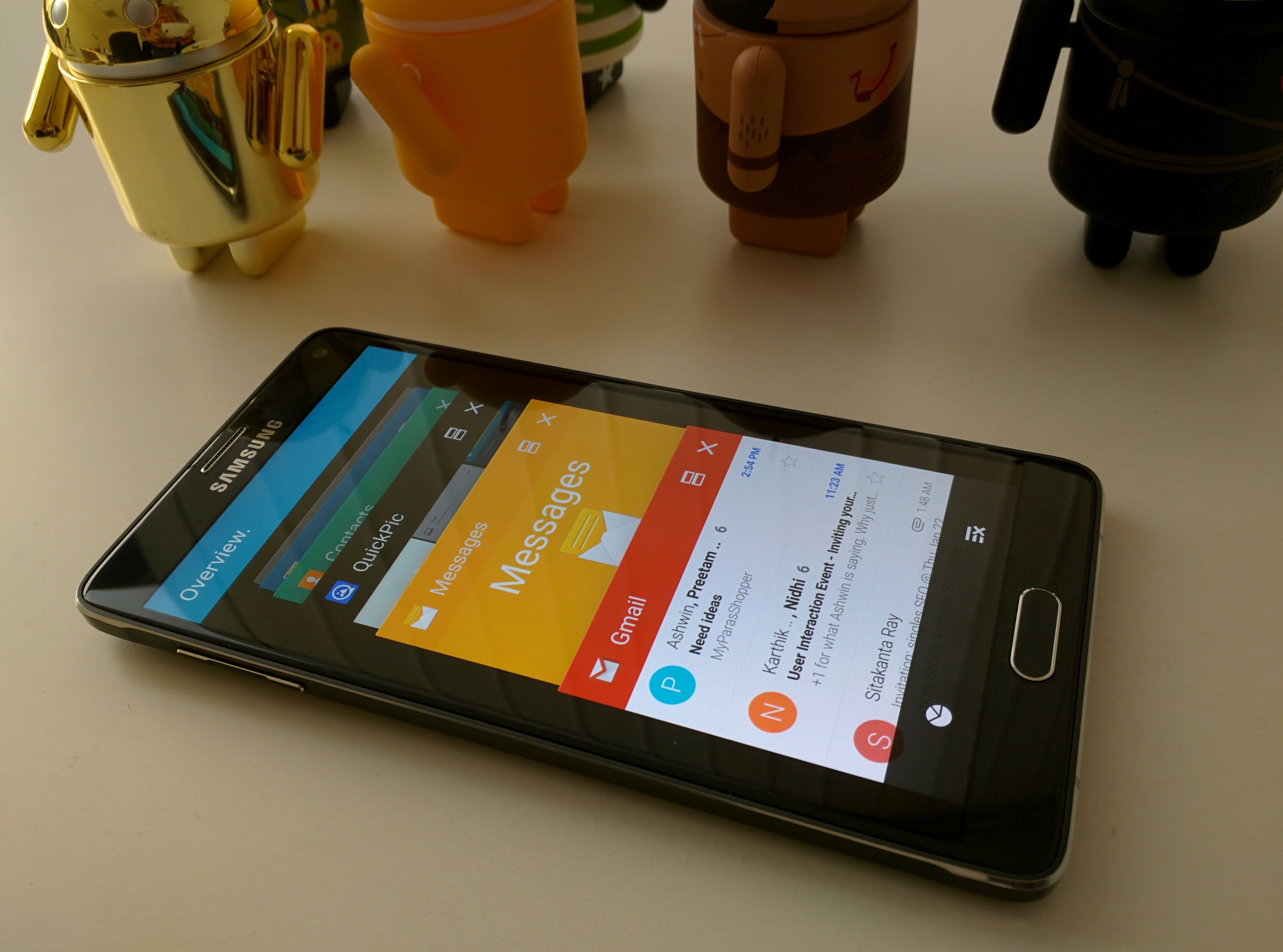 เผยหน้าตา Touchwiz บน Android 5 0 Lollipop ของ Samsung หน้าตาแนว