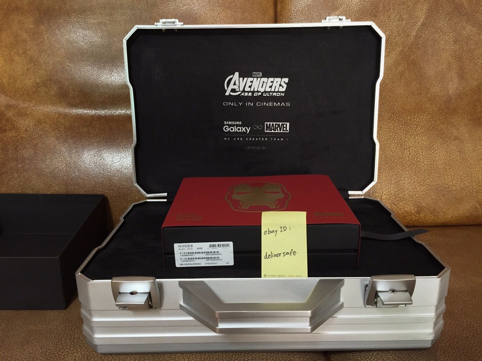โผล่กระเป๋า Avengers Brief Case รุ่นพิเศษ Iron Man edition เปิดประมูล ...