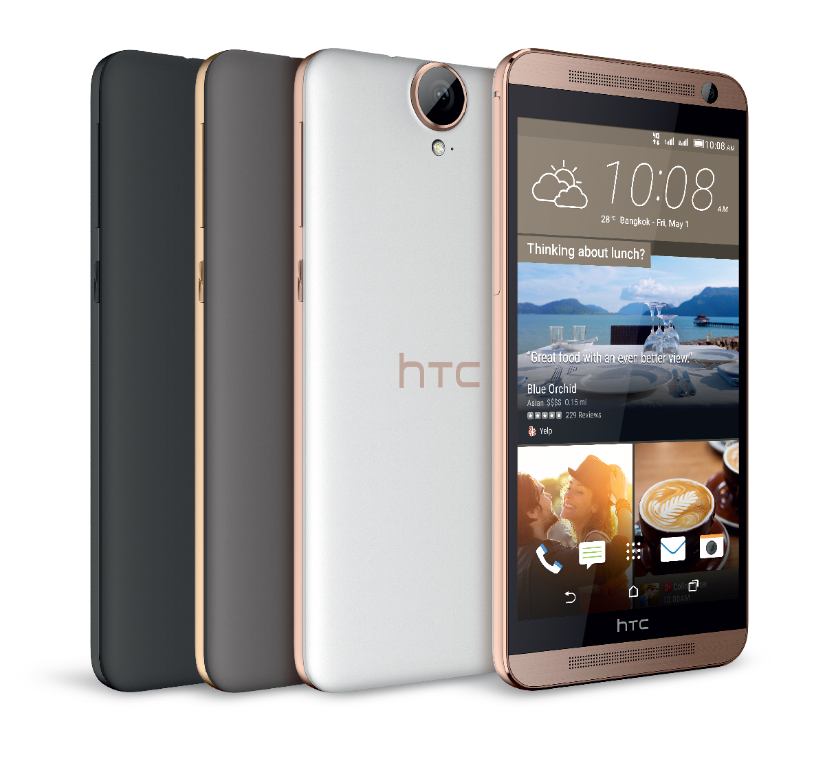 HTC วางขาย One E9+ dual sim รองรับ 4G LTE หน้าจอ 2K ราคา 16,990 บาท
