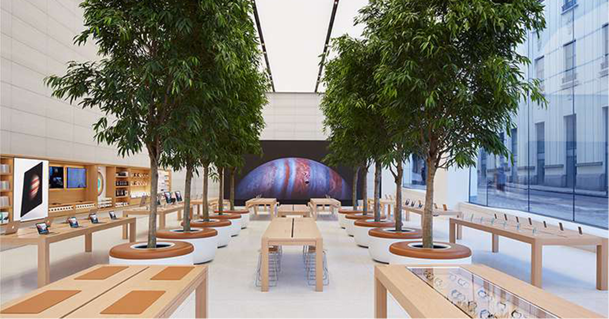 พาชม Apple Store สาขาแรกที่ โจนี่ ไอฟ์ เป็นผู้ออกแบบ