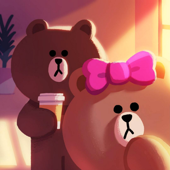 choco-brown-line-friends