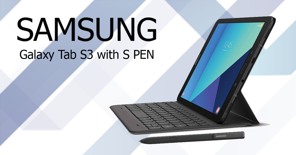 Samsung Galaxy Tab S3 มาพร้อม S Pen ดีไซน์ใหม่วาดได้เหมือนใช้ปากกาจริง ...