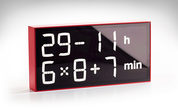 The Albert Wall Clock นาฬิกาสำหรับคนที่ต้องการฝึกสมอง | nAtz
