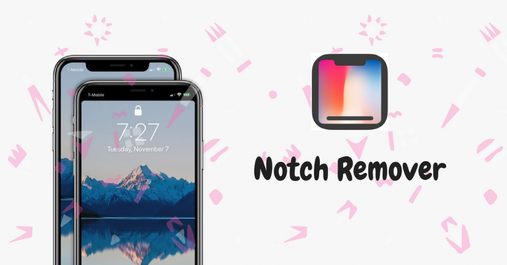 ไม่ชอบจอแหว่ง iPhone X? นี่เลย แอพฯ Notch remover โหลดเลยที่ AppStore