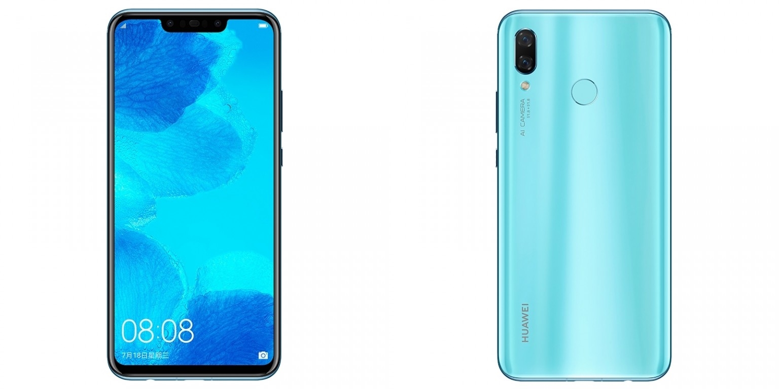 Huawei Nova 3 Aqua Blue