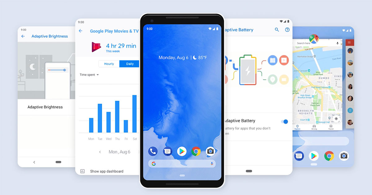 Google ประกาศเปิดตัว Android Pie อย่างเป็นทางการ พร้อมอัพเดตได้แล้ววันนี้