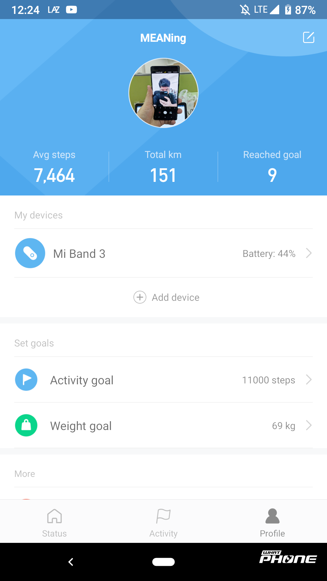 Mi Fit App with Xiaomi Mi Band 3 (18)