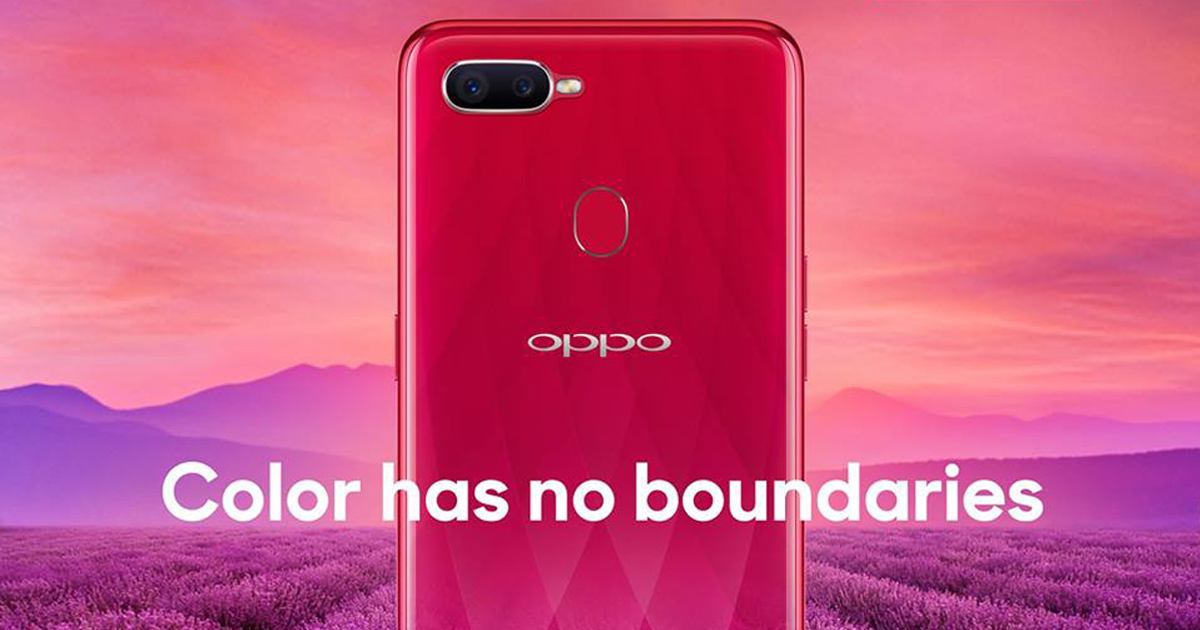 กำเงินรอไว้เลย! OPPO F9 เปิดตัวในไทยแน่นอน หลุดออกจากกรอบเดิมๆ ทั้ง ...