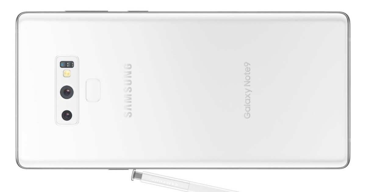 เจ้าพ่อข่าวหลุดชื่อดังเผยภาพ Samsung Galaxy Note 9 สีขาวใหม่ | WhatPhone