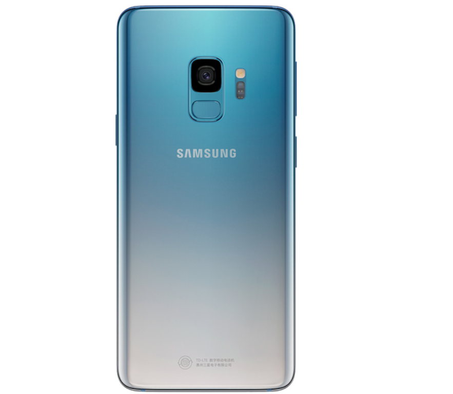 Samsung Galaxy S9 Ice Blue Color