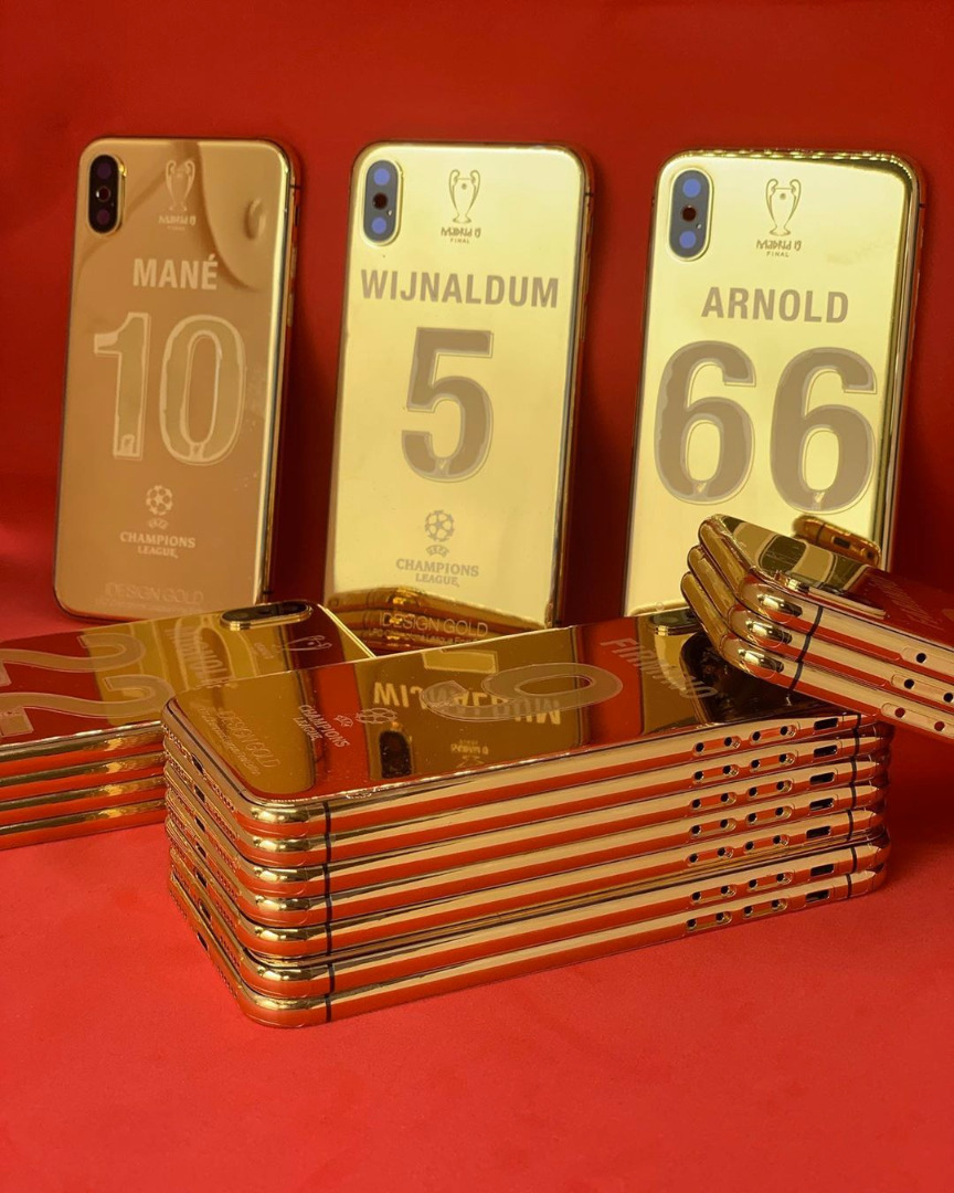 iDesign Gold เตรียมส่งมอบ iPhone Xs ทองคำ 24K ให้กับนักเตะ Liverpool ...