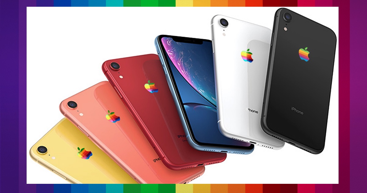 ข่าวลือ! Apple อาจนำโลโก้สีรุ้งมาใช้ในสินค้าใหม่ในปี 2019 นี้