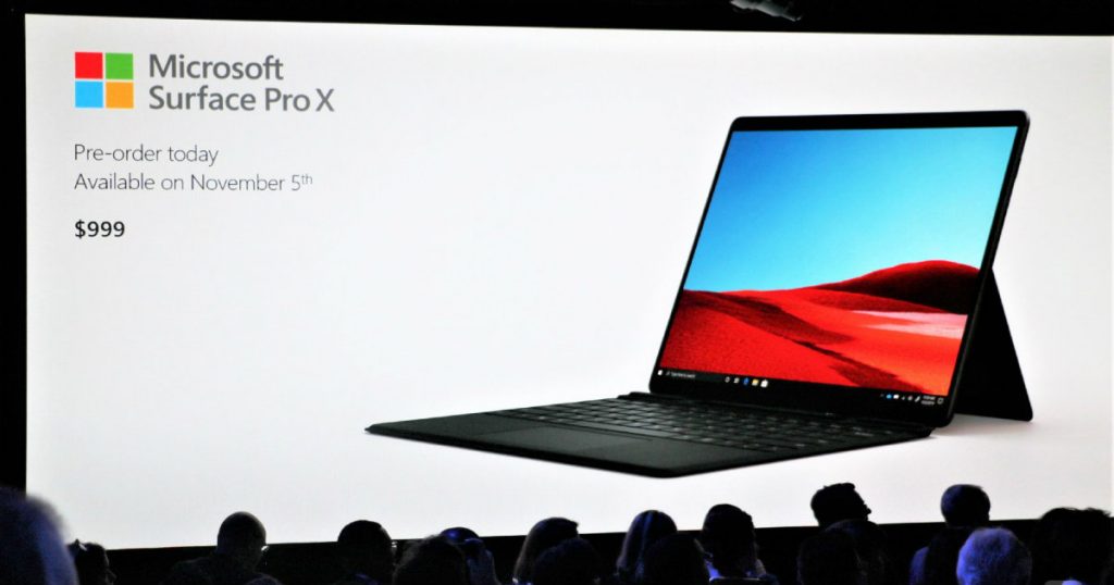 Surface Pro X โน้ตบุค Microsoft ที่กลับมาใช้ชิป ARM อีกครั้ง