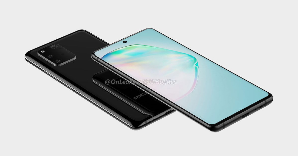 หลุดภาพ Render ของ Samsung Galaxy A91 ที่มาพร้อมกรอบกล้องขนาดใหญ่