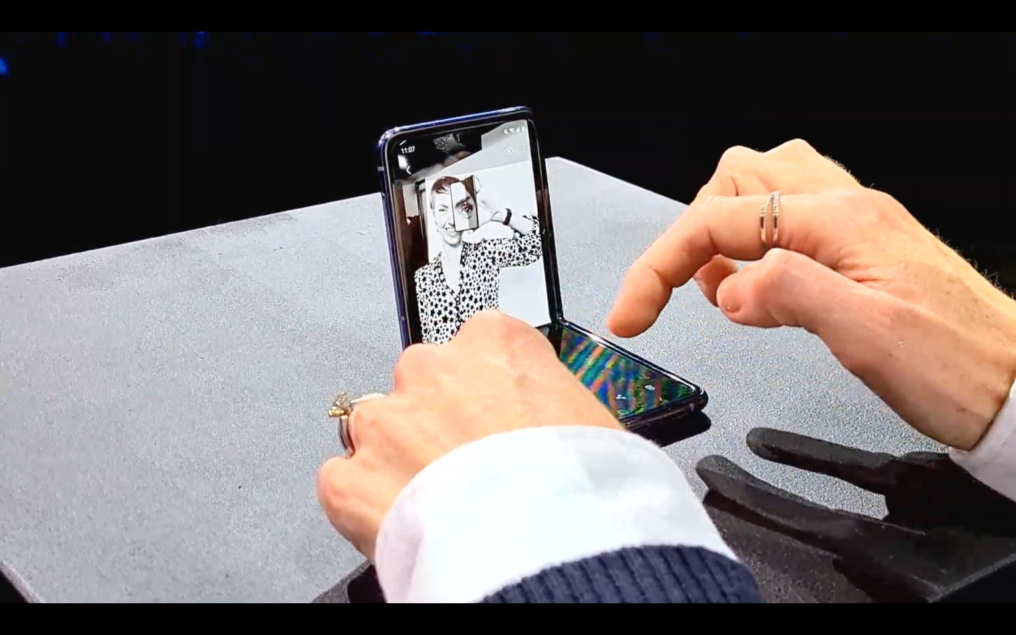 multi windows Galaxy Z Flip