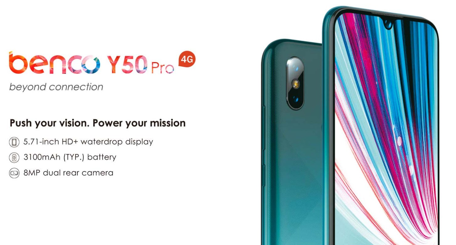 LAVA เปิดตัว Benco Y50 pro เพียง 2,190 บาท แถมหูฟังไร้สายฟรี!!