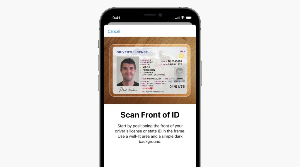 Apple Wallet ID Card