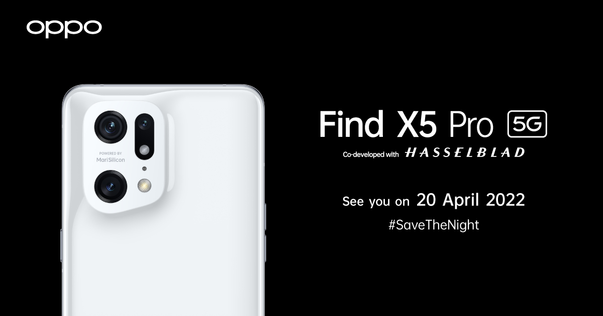 OPPO เตรียมเปิดตัว Find X5 Pro 5G ในไทย 20 เมษานี้ ปล่อยแคมเปญ ...