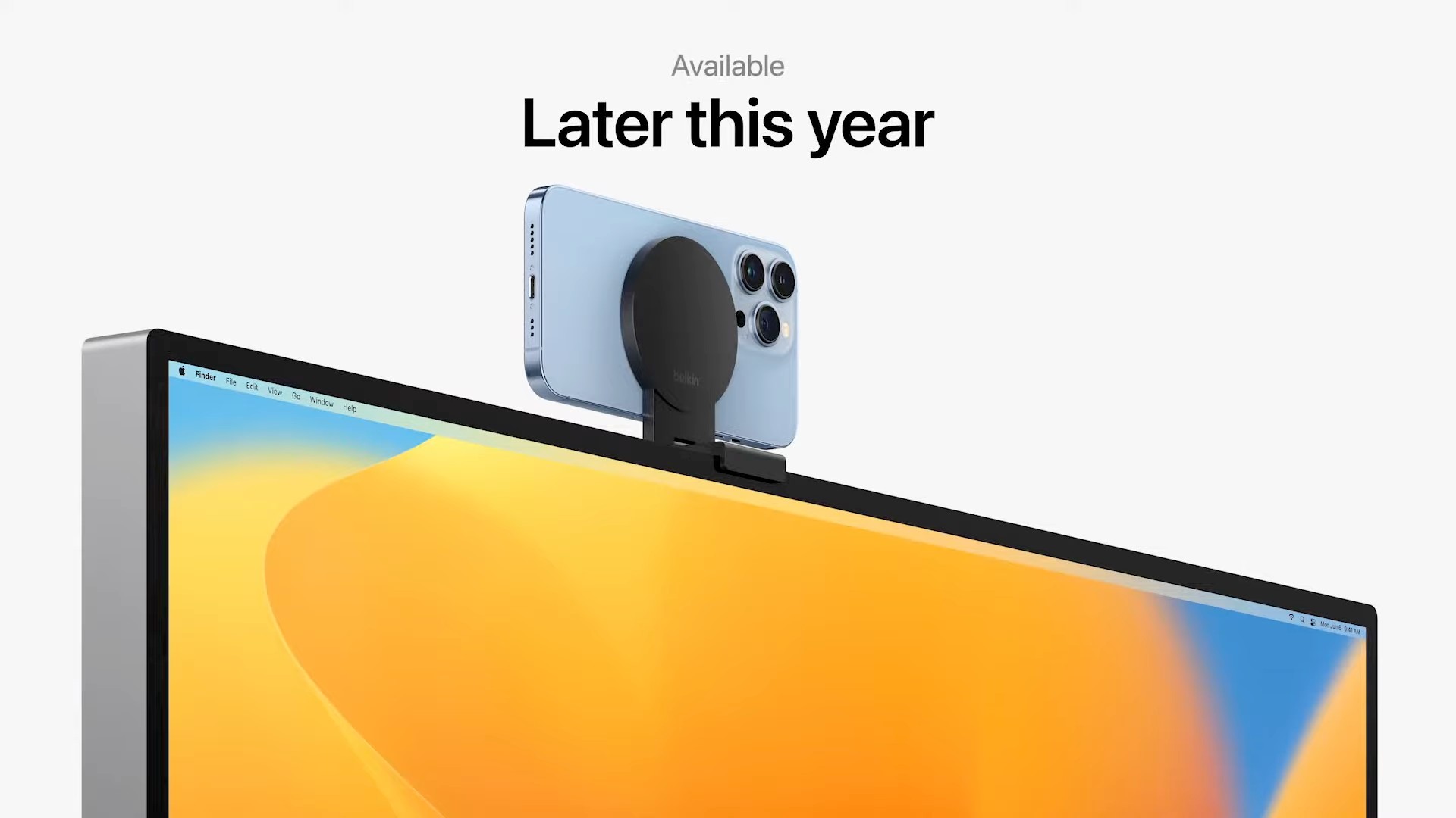 macOS Camera Continuity accessories