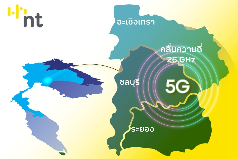 NT เดินหน้าโครงการ 5G ยกระดับ IoT เป็น AIoT นำร่องในพื้นที่เศรษฐกิจพิเศษ (EEC) สู่เมืองอัจฉริยะ
