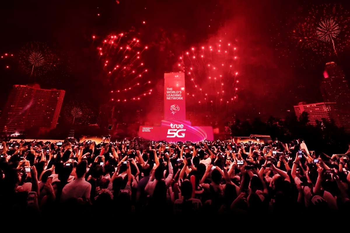 True 5G เปิดสถิติการใช้งานดาต้าช่วงเคาท์ดาวน์ กรุงเทพฯ ครองแชมป์ ตาม ...