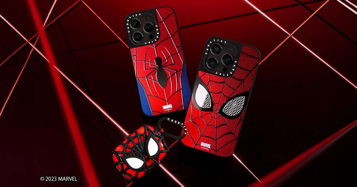 CASETiFY ผนึก Marvel ส่งคอลเลกชั่น “Spider-Man” ใหม่ ชักใยทั่วเมือง!