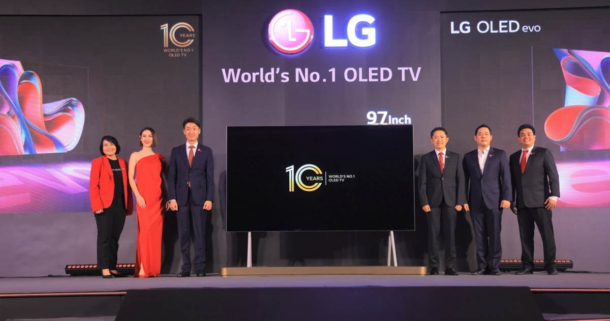 LG ฉลอง 10 ปีแห่งผู้นำนวัตกรรม OLED ส่งทีวีจอยักษ์ระดับโลกเจาะกลุ่ม ...