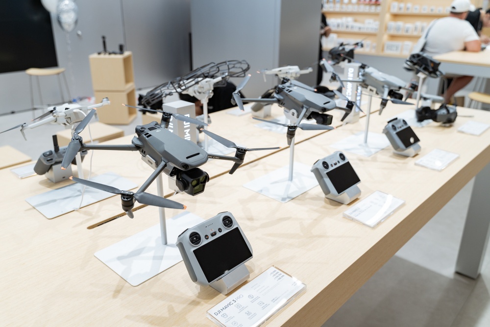 The opening of the DJI Experience Store, Central Phuket Florista branch ...
