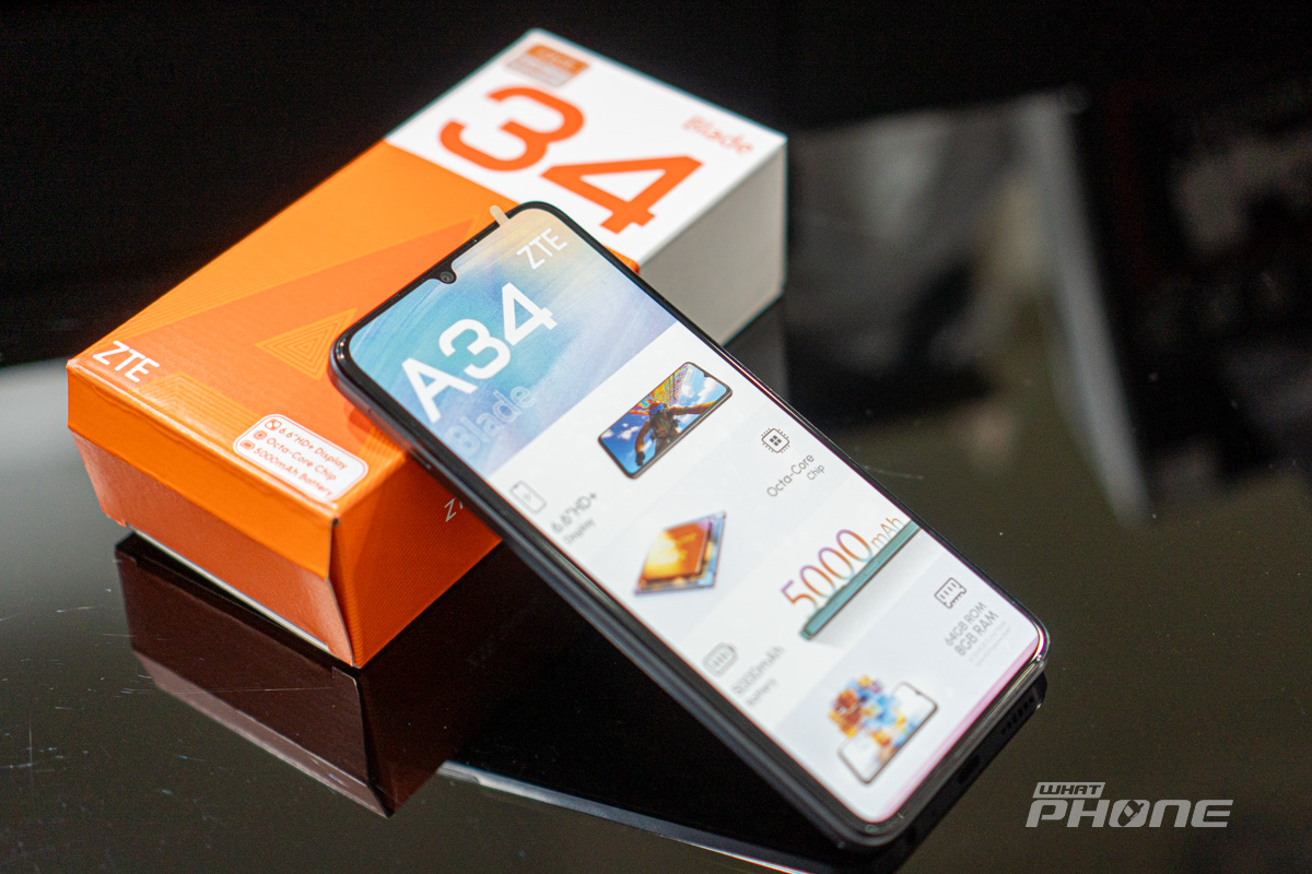 ZTE Blade A34 review, the smallest smartphone with a large 6.6-inch ...