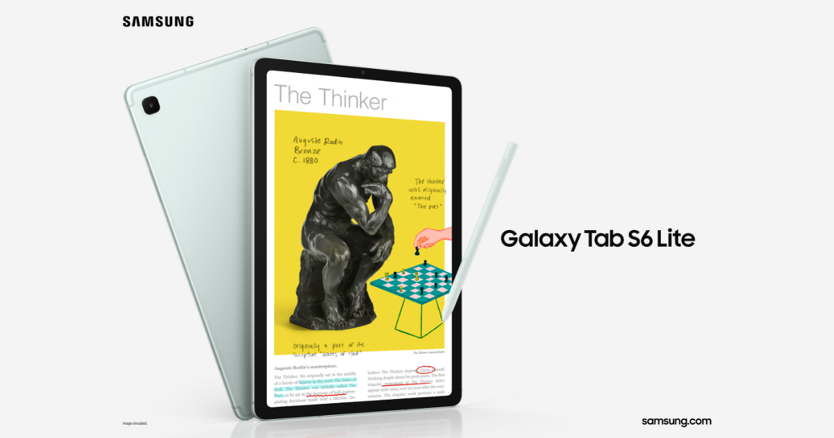 Samsung Unveils Galaxy Tab S6 Lite 2024: A Powerful Tablet for Work and ...