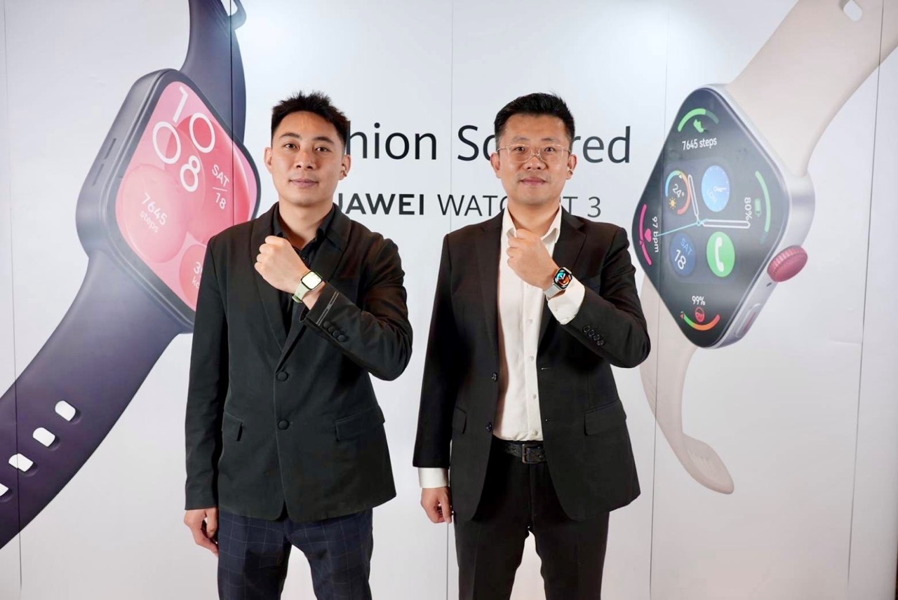 เปิดตัวในไทย!! HUAWEI WATCH FIT 3 ดีไซน์ใหม่ทรงสี่เหลี่ยม ใช้งานได้ยาวนาน ราคา 3,990 บาท